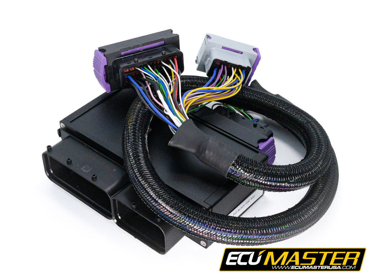 ECUMaster EMU Black Plug-and-Play adapter for Fiat 500 Abarth TJet 1.4 ...