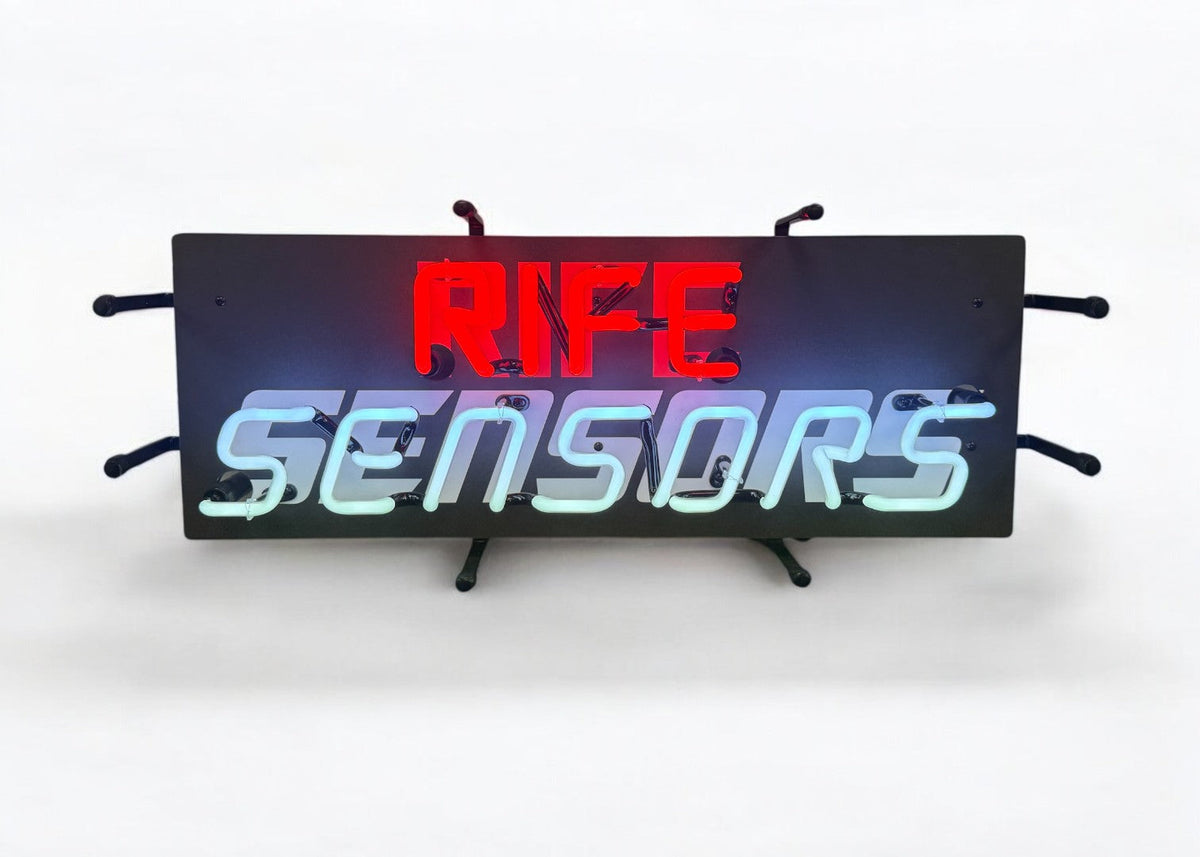 Rife Neon Shop Sign 24x9 – Hang Tight